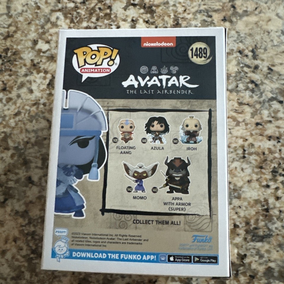 Funko Pop Avatar: The Last Airbender Kyoshi Spirit GITD Glow EE ...
