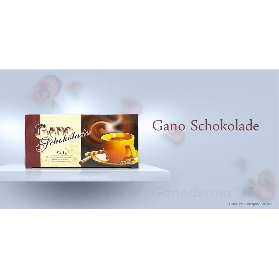 20 x Gano Excel Schokolade Ganoderma Lucidum 20 Sachets Each Express ...