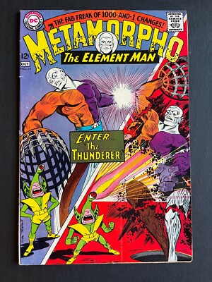 Metamorpho #14 - Enter the Thunderer! (DC, 1965) VG+/F | eBay