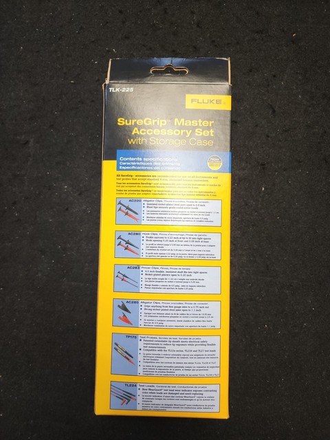 Fluke TLK-225 SureGrip Master Accessory Set for sale online | eBay