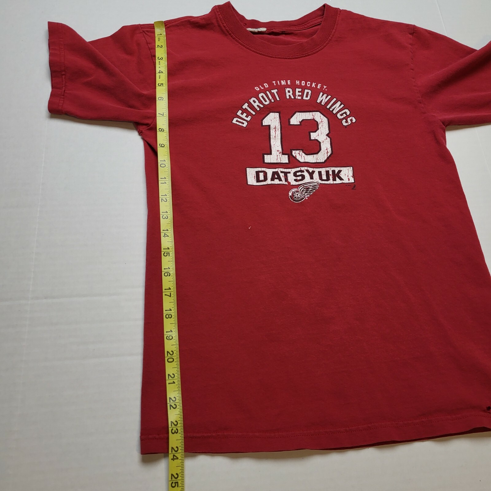 NHL Detroit Red Wings Datsyuk T-Shirt Mens S Old Time Hockey #64 | eBay