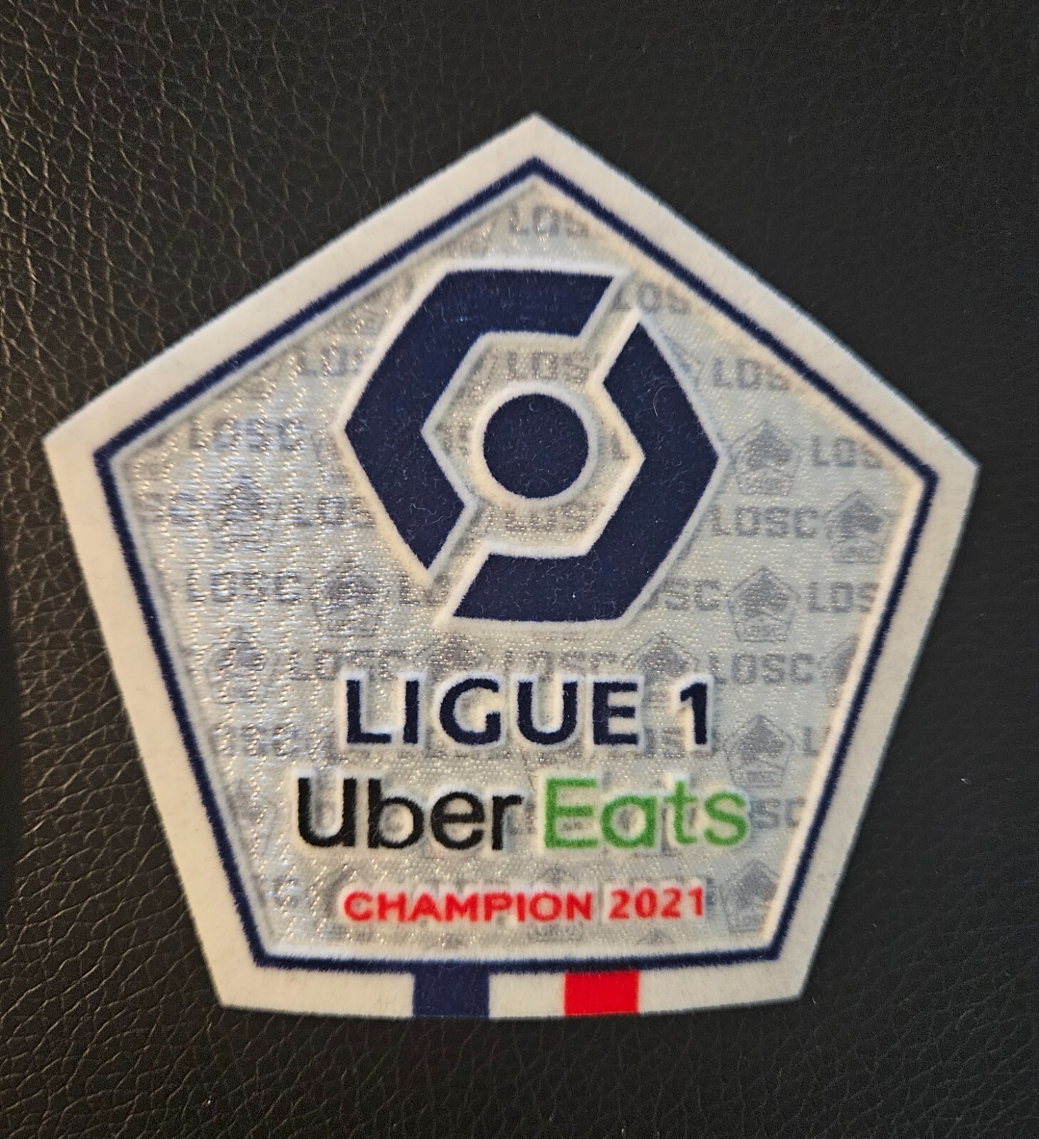 SOCCER JERSEY CHAMPIONS PATCH BADGE PSG LOSC LILLE LIGUE 1 MESSI NEYMAR ...