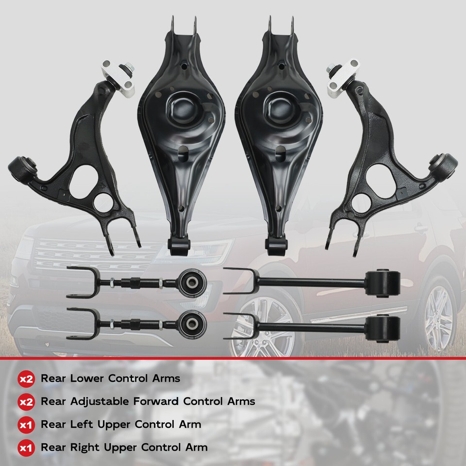 Rear Suspension Arms w/ Bushings Upper & Lower for Ford Explorer 2011 ...