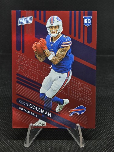 2024 Panini National Convention - Keon Coleman #RC6 Red Parallel SP ...