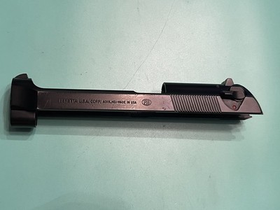 USED OEM BERETTA 92FS SLIDE BLACK FINISH USA SIGHTS FIRING PIN SAFETY ...