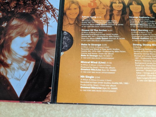 THE ESSENTIAL HEART 3 CD Rare Limited Edition 3.0 Digipak Epic Sony ...