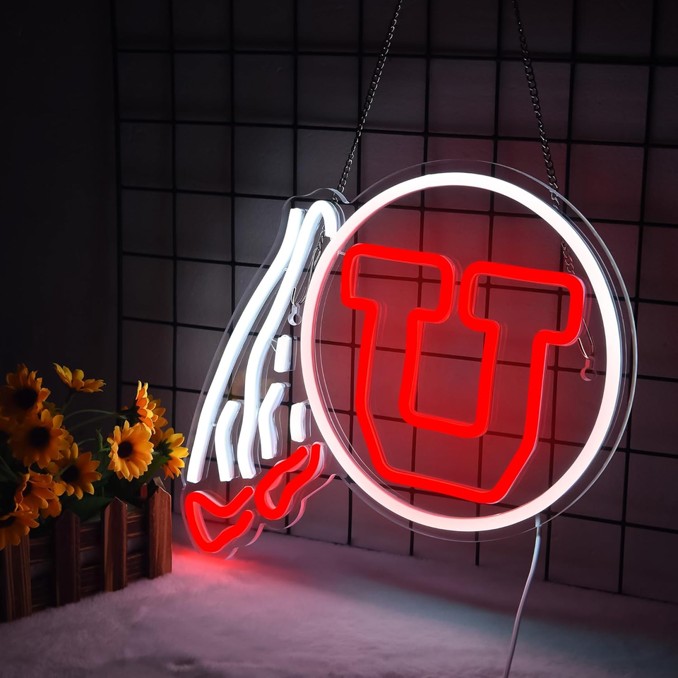 University Neon Sign for Wall Decor University Football Team Neon Light ...