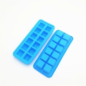 New Cool silicone dice mode ice Jello tray blue 12 Cubes | eBay