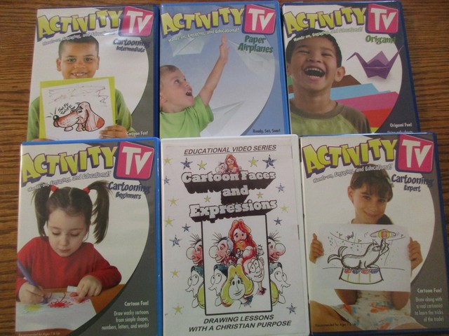 Activity TV - Cartooning Beginners - DVD - NEW - SEALED | eBay