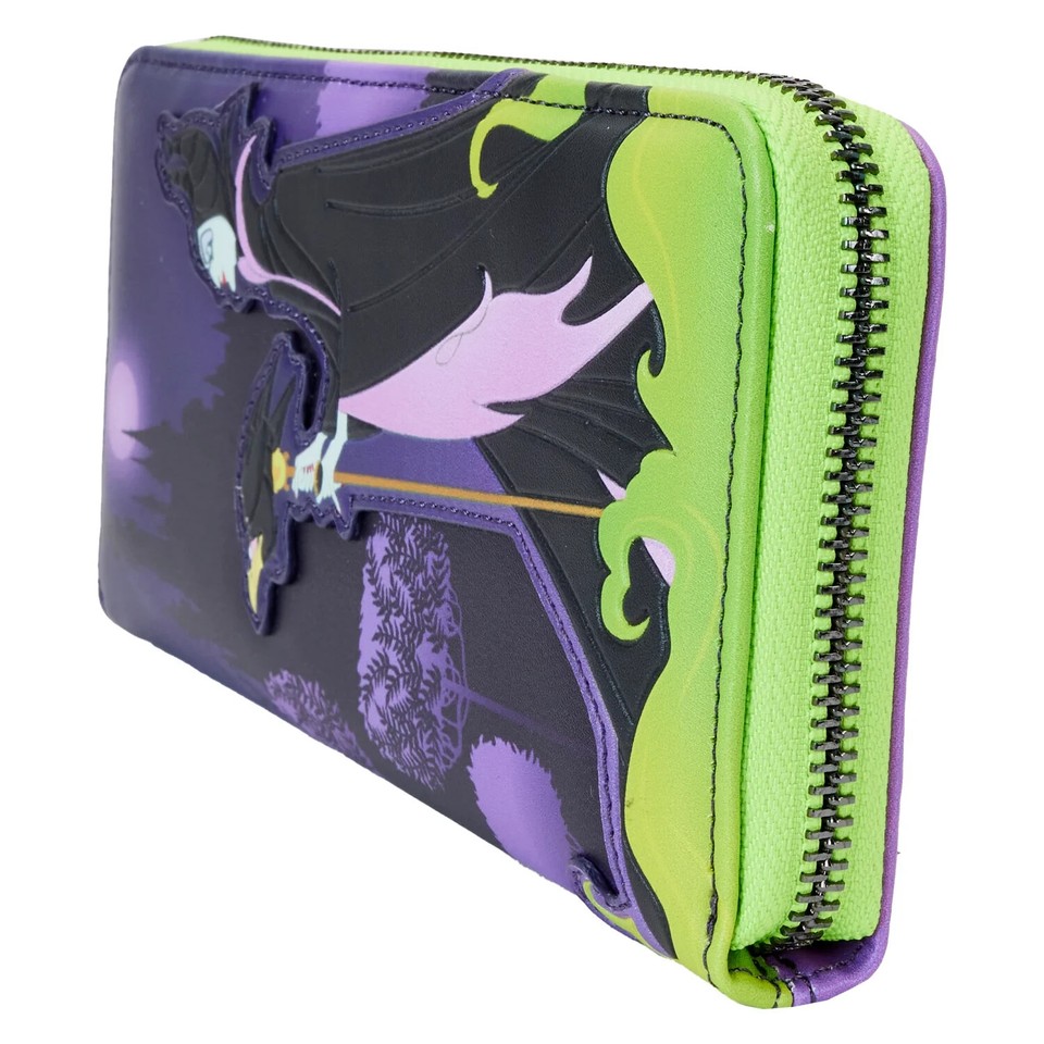 LOUNGEFLY Disney Maleficent Scene Wallet | eBay