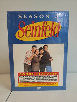 Seinfeld - Season 3 (DVD, 2004, 4-Disc Set) 43396053496| eBay