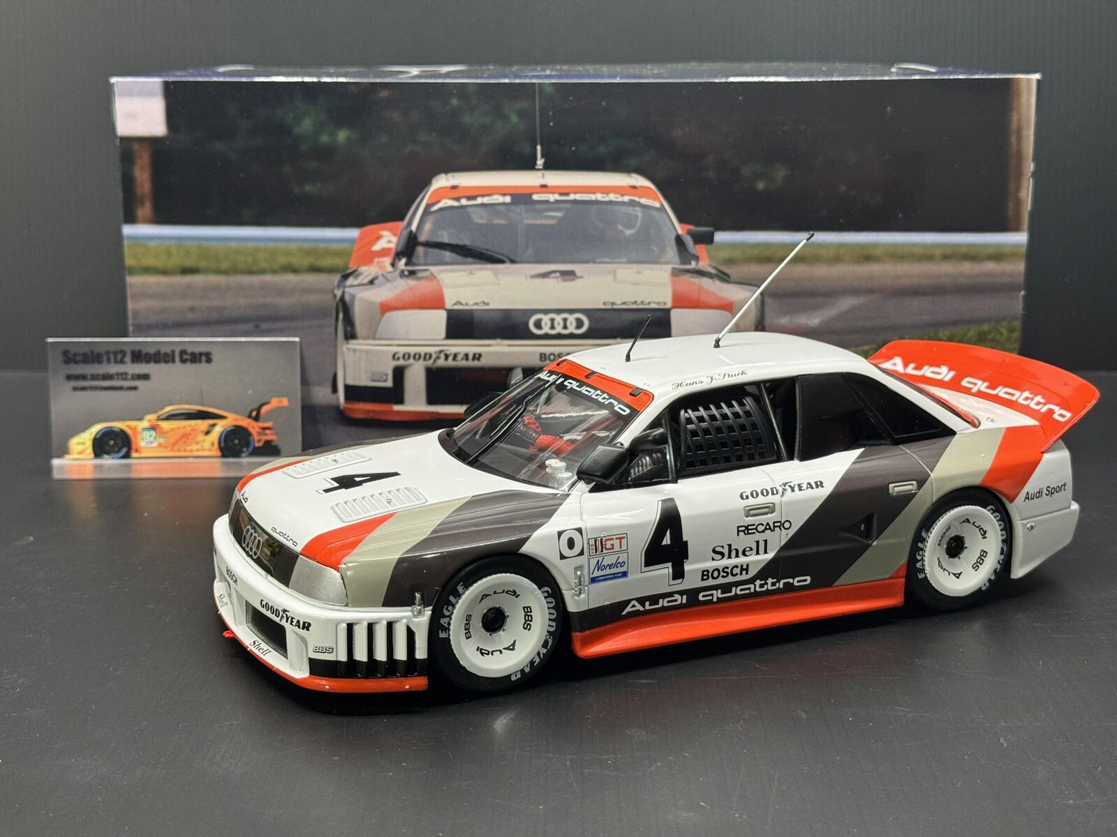 1/18 Scale AUDI 90 IMSA GTO WINNER WATKINS GLEN 1989 Diecast Model Car ...