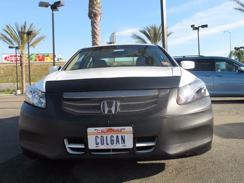 Colgan Front End Mask Bra 2pc. Fits Honda Accord Sedan EX, LX,EX-L W/O ...