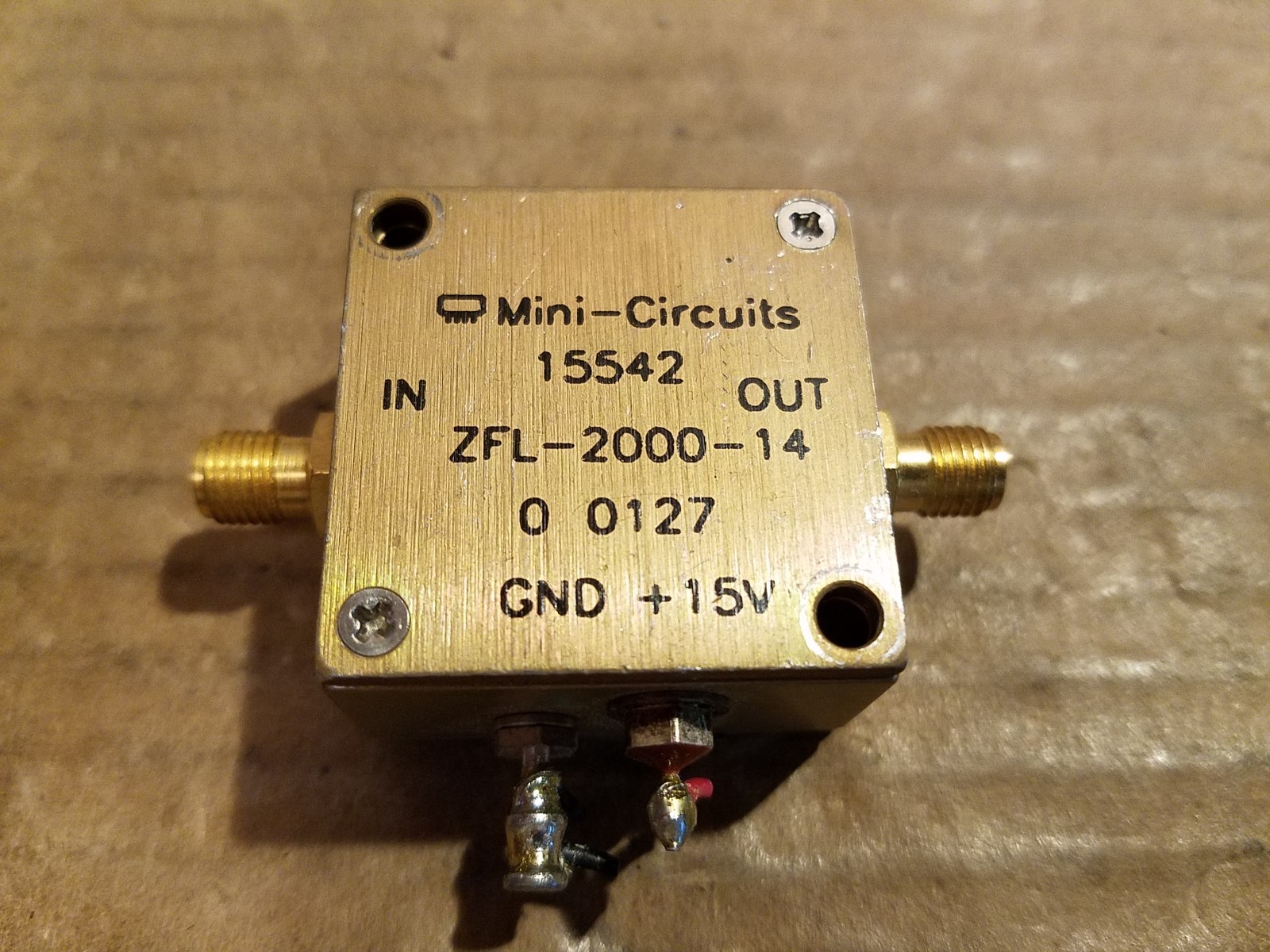 Mini-Circuits ZFL-2000-14 2GHz Microwave Amplifier for sale online | eBay