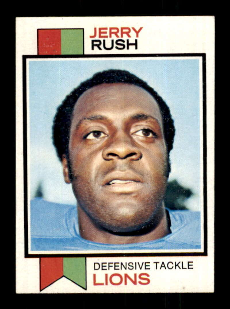 1973 Topps #66 Jerry Rush EXMT/NM Lions 239358 | eBay