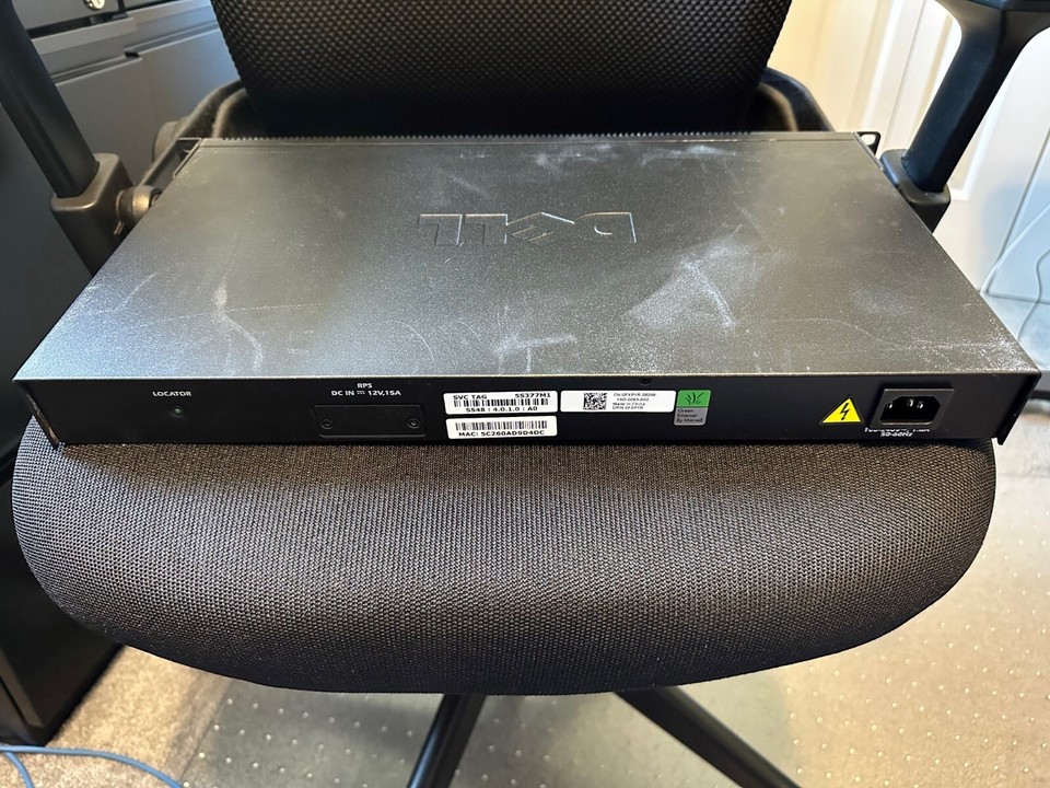 Dell PowerConnect 5548 48-Port Gigabit Ethernet Managed Network Switch ...