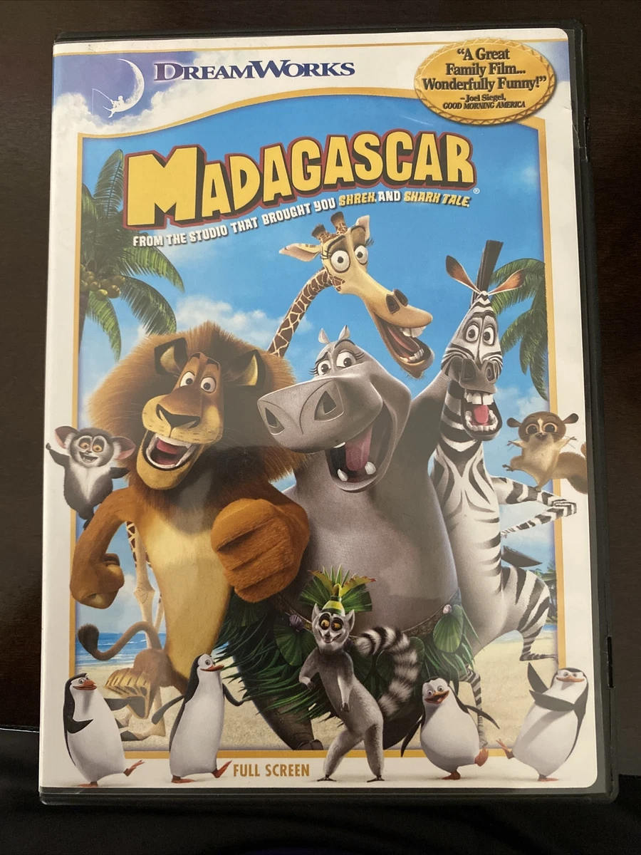 Madagascar Dvd 2005 Full Frame