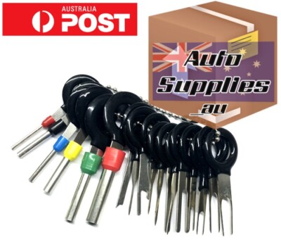 Automotive Connector Plug Pin Crimp Removal Terminal Tool Wiring Depin ...