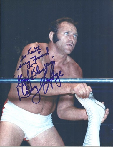 m932 Danny Hodge classic 8x10 wrestling photo w/ COA HISTORY WWWF | eBay