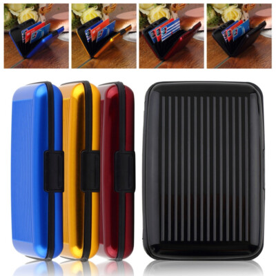 Credit Card Holder Small RFID Blocking Wallet Business Mini Case for ...
