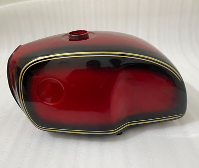 BMW R100 Rt Rs R90 R80 R75 Cherry & Black Petrol Fuel Gas Tank Steel ...