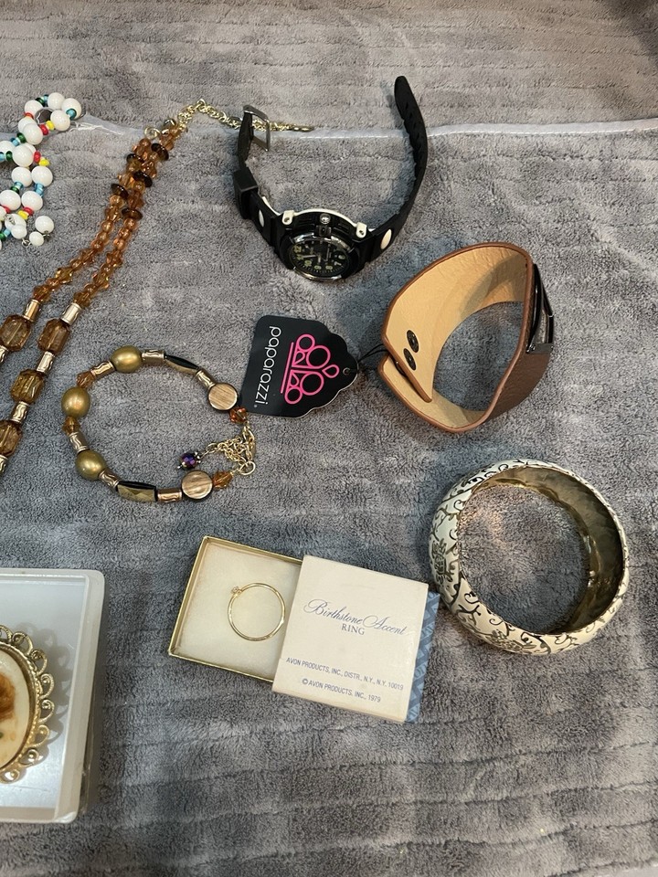Jewelry Avon Watch Charms Necklaces Brooch Earrings Lot | eBay