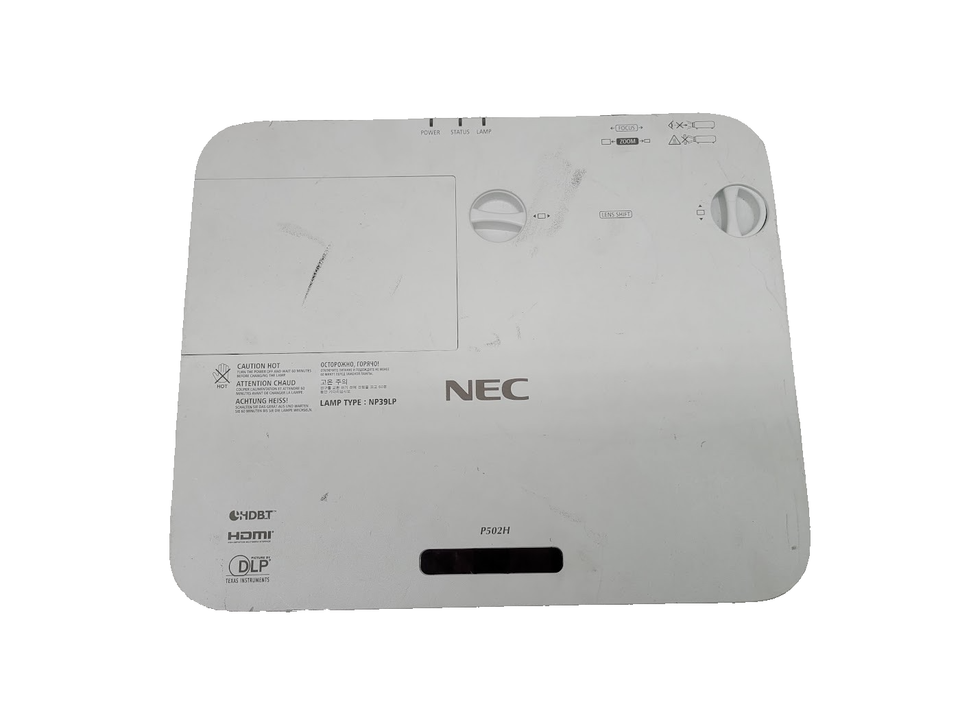 NEC NP-P502H 5,000 Lumens 1920x1080 Large Venue Projector | eBay