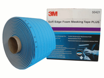 Cordolo spugnoso 3M 50421 nastro spugna verniciatura auto carrozzeria ...