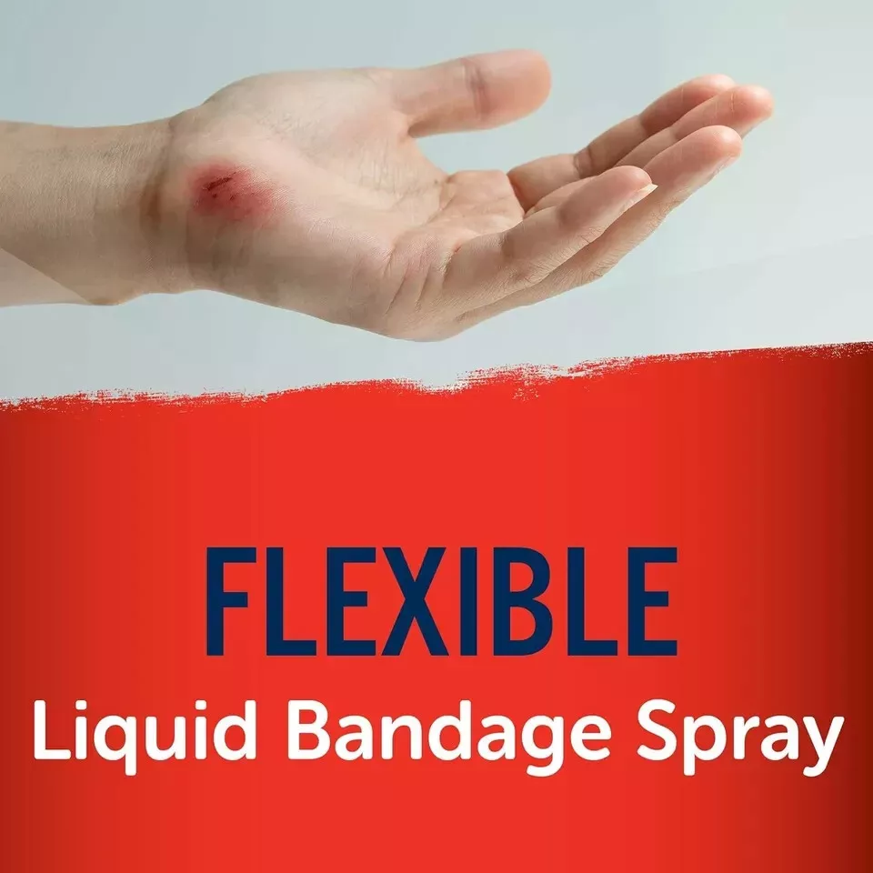 NEW-SKIN Liquid Bandage Spray for Cuts and Minor Scrapes, 1 Ounce, Free ...