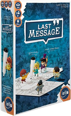 IELLO Last Message Board Game Ages 8 3-8 Players 15 Minutes Playing T ...