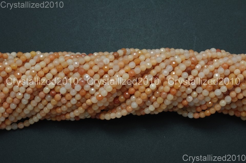 AAA Natural Gemstones Faceted Round Beads Crystal Quartz Amethyst 2mm ...