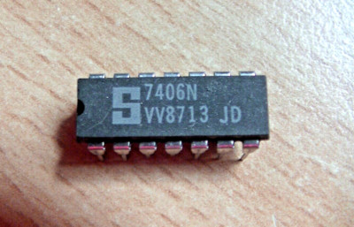 7406N - HEX INVERTER BUFFERS/DRIVERS - CI - DIP-14 - SIGNETICS | eBay