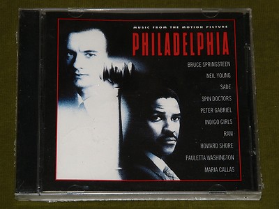 PHILADELPHIA OST CD BRUCE SPRINGSTEEN NEIL YOUNG SADE *RARE* EU PRESS ...