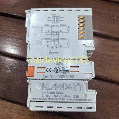 1PC BECKHOFF KL4404 | eBay