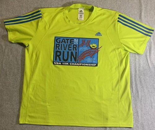 race gate river run march 9 2013 adidas t shirt | eBay