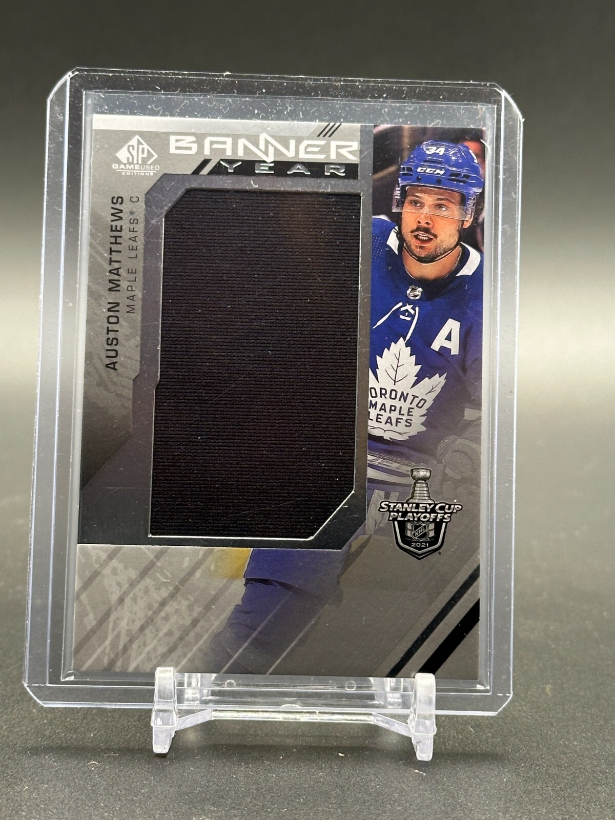 Auston Matthews 2021-22 SP Game Used Banner Year #BYSC-AM | eBay