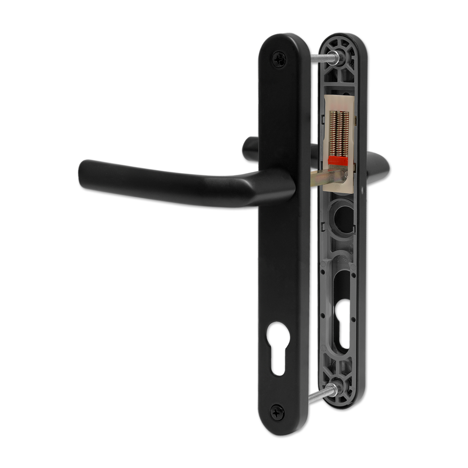UPVC Door Handle Hoppe Birmingham Sprung 92mm PZ Double Glazing Pair ...