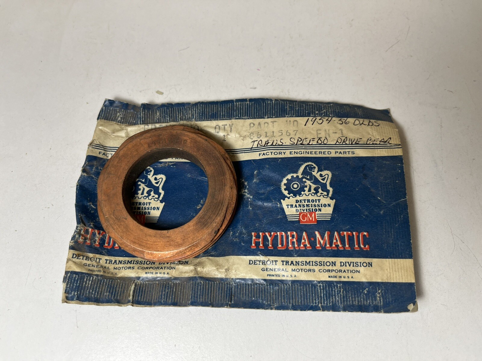 OEM GM 8611567 Speedometer Gear Speedo 1954-1956 Oldsmobile Hydra-Matic ...