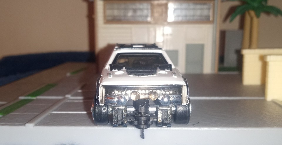 Slot Car HO Scale Track Dwagon Custom Build Auto World 4 Gear Chassis ...