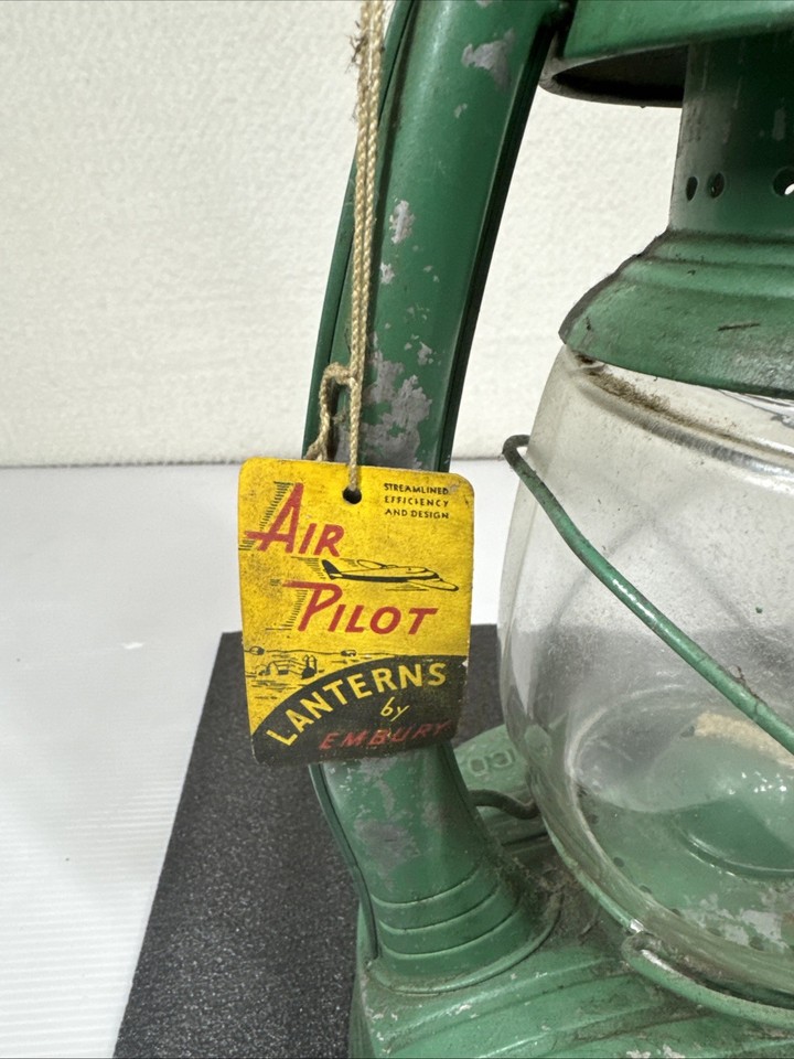 Embury MFG Co. No.2 Air Pilot Warsaw-NY Kerosene Oil Lantern Vintage ...