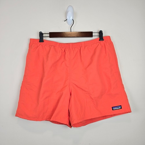 Patagonia Baggies Shorts Mens Size XXL 5" Inseam Pimento Red Lined ...