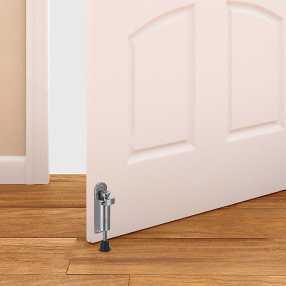 Foot Operated Door Stop Loaded Stopper Stoppers Kickdown Stops for ...