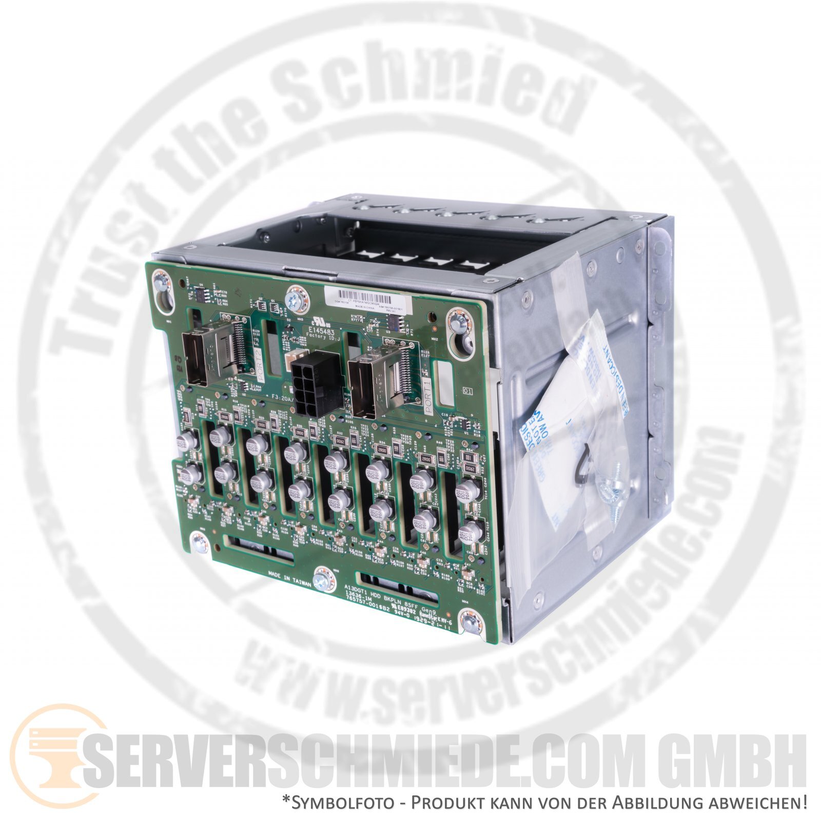 HP 8x SFF Drive Cage Kit inkl. SAS backplane ML110 ML350 Gen10 874568 ...