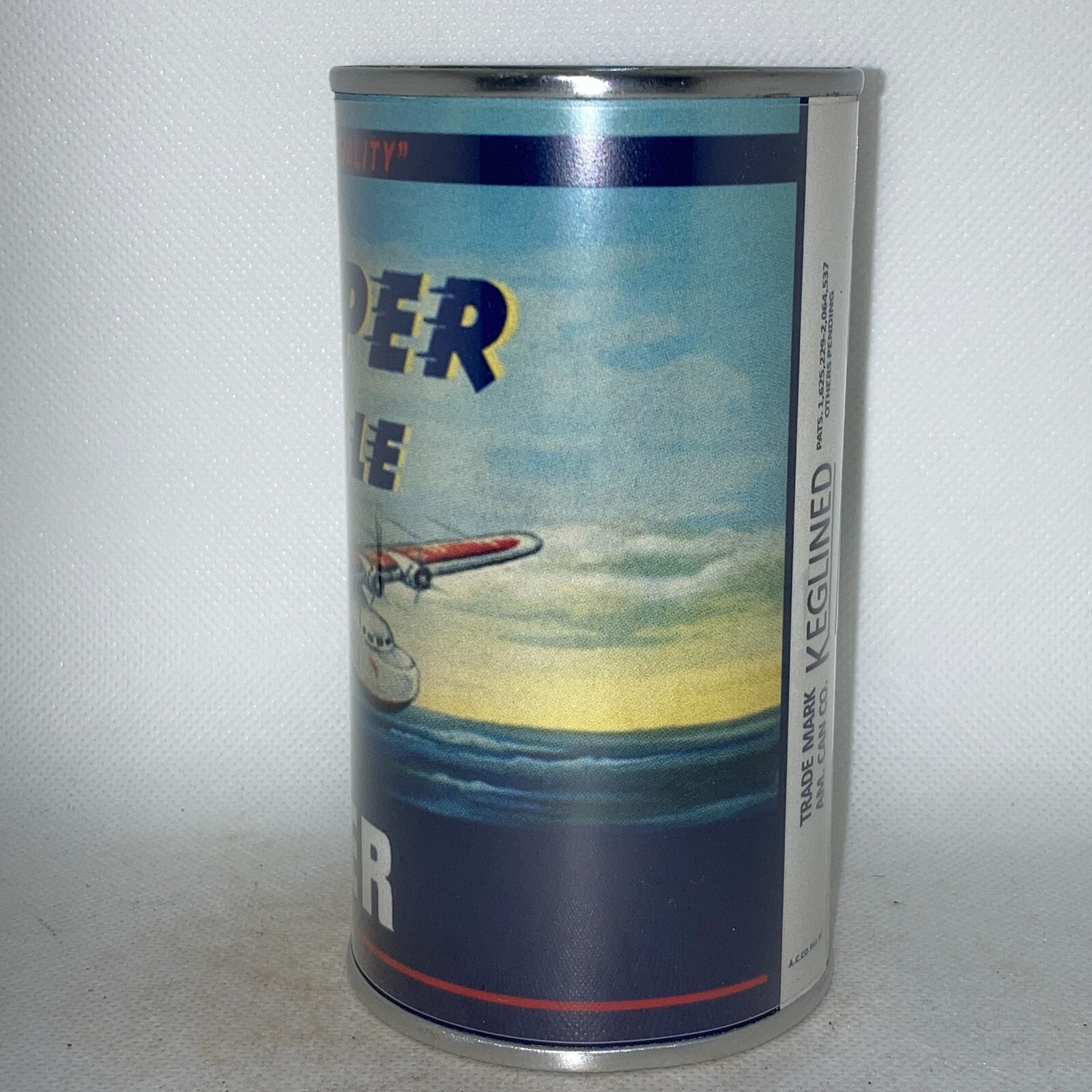 Clipper Pale REPLICA / NOVELTY beer can, paper label | eBay
