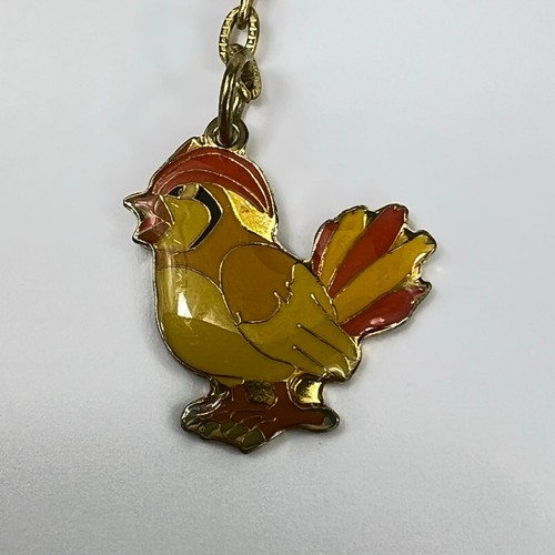 1990s Pokemon retro Vintage Metal charm key chain Japan Nintendo ...