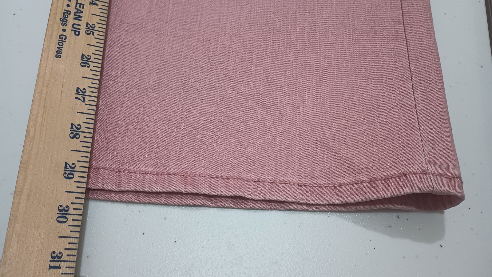 Isaac Mizrahi Live! Wide Leg Denim Jeans Pink Denim 14T (35X29.5) New | eBay