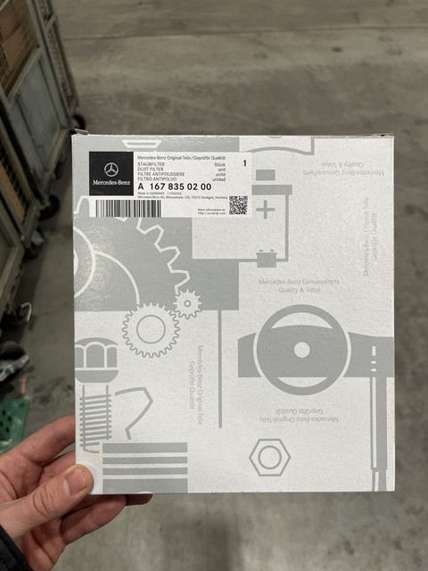 Genuine Mercedes-Benz Cabin Air Filter 1678350200 for sale online | eBay