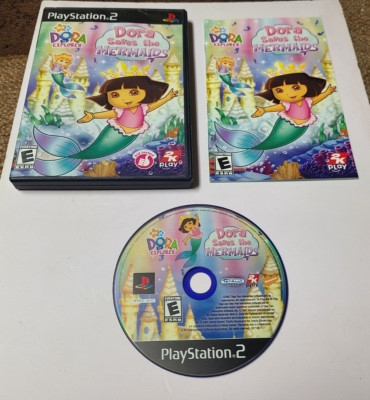 Dora the Explorer: Dora Saves the Mermaids - Sony PlayStation 2 PS2 ...