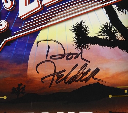 Don Felder Autograph Signed Lithograph Poster JSA Eagles | eBay