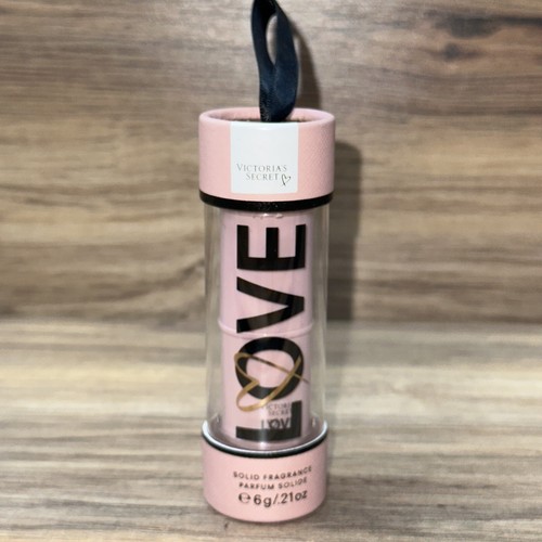 NIB VICTORIA'S SECRET LOVE SOLID FRAGRANCE PERFUME STICK TRAVEL PURSE ...